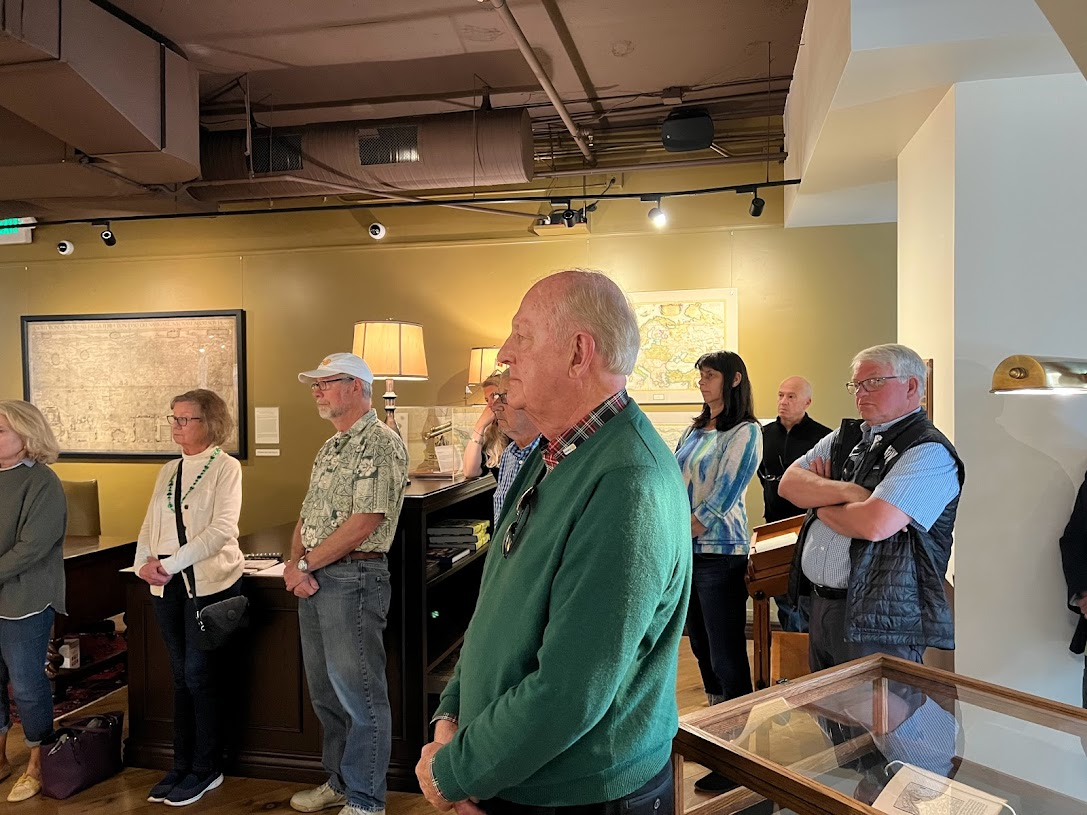 RCDM Field Trip to the La Jolla Map Museum – My Journey in Rotary